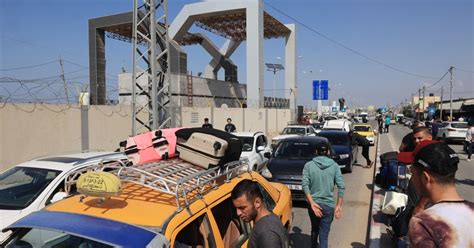 Rafah On Egypts Border Is Now The Only Crossing Out Of Gaza