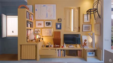 이슈유머 스페인 가구 디자이너가 직접 인테리어해 살고있는 집