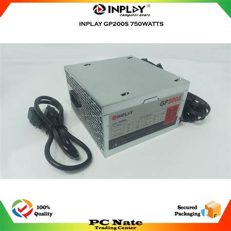 Inplay GP200S Power Supply Unit 750w PSU Computers Tech Parts