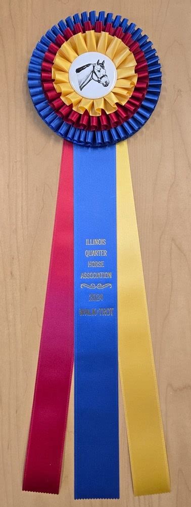 Triple Rose 22 Champion Award Rosette Ribbon Custom Award Ribbons Mclaughlin Ribbon Awards