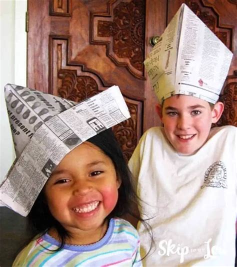 Easy Paper Hats To Make In Minutes For All Ages Diy Folly