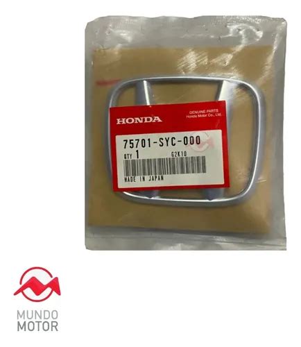 Emblema H Traseiro Original Honda Cr V A Parcelamento Sem Juros