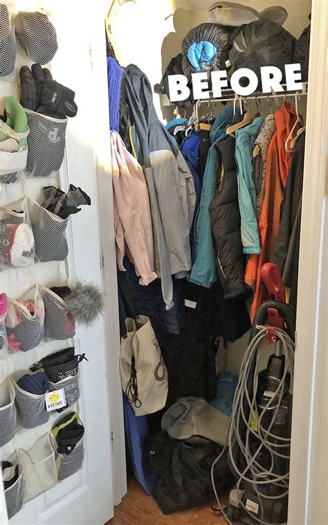 Long Narrow Coat Closet Dandk Organizer
