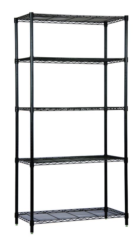 Quantum Wr74 3660bk 5 Wire Shelving Usa Restaurant Suppliers