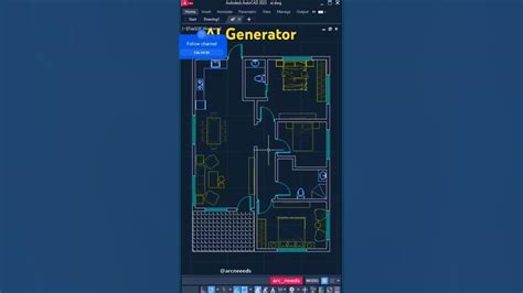 Lisp Ai Generator Automation Autocad Yqarch Design Art Build