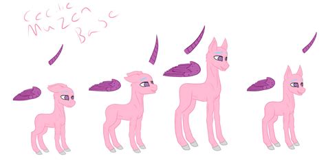 Mlp Base Ms Paint Friendly By Ceciliemuzen On Deviantart