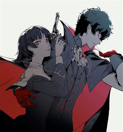 Makoto Niijima And Akira Kurusu 2 By Chaosemperor971 On Deviantart