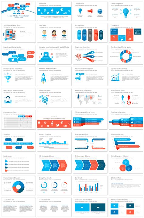 Social Media Concept Powerpoint Template