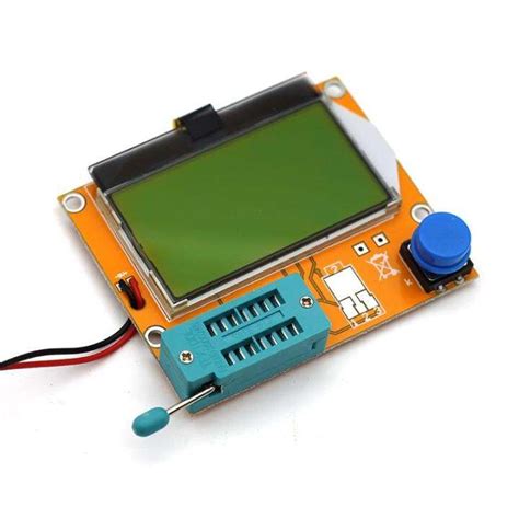 Mega M LCR T LCD Digital Transistor Tester Meter Backlight Diode ESR Meter MOS PNP