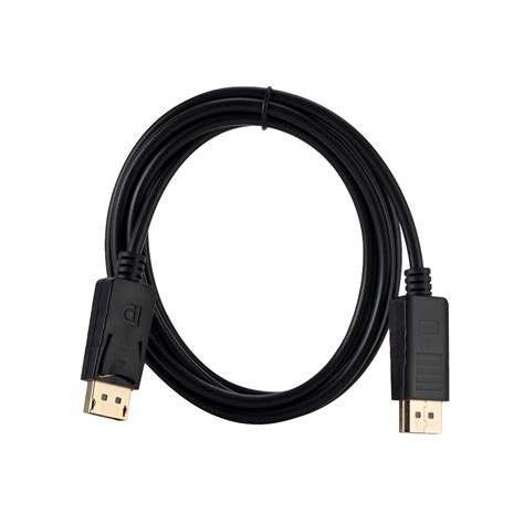 ultra high display port dp to dp cable displayport 1 8m nickel plated