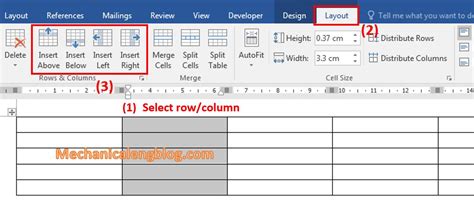 How To Add Rows And Columns In Powerpoint Table Free Word Template