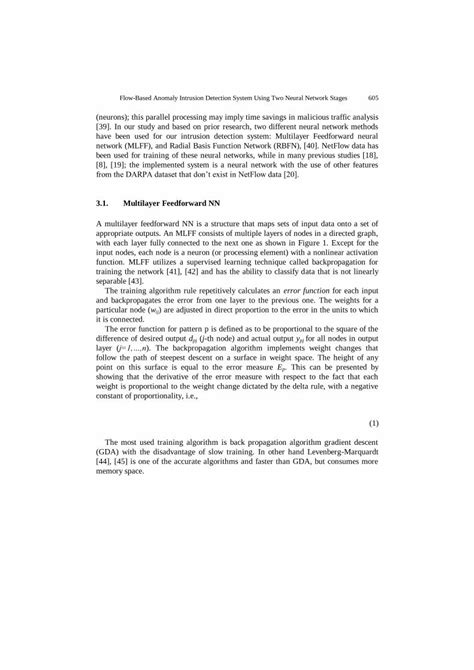 Pdf Flow Based Anomaly Intrusion Detection System Using · Flow