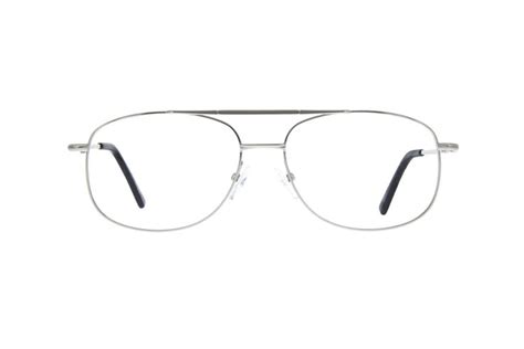 Silver Aviator Glasses 418911 Zenni Optical Aviator Eyeglasses