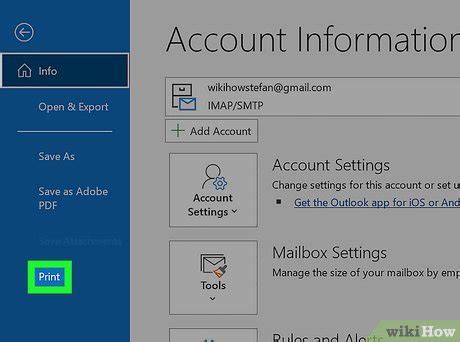How To Print Email From Microsoft Outlook Simple Methods
