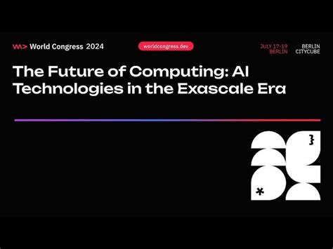 Free Video The Future Of Computing Ai Technologies In The Exascale
