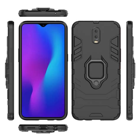 Slim Armour Tough Shockproof Case For Oppo R17 Black