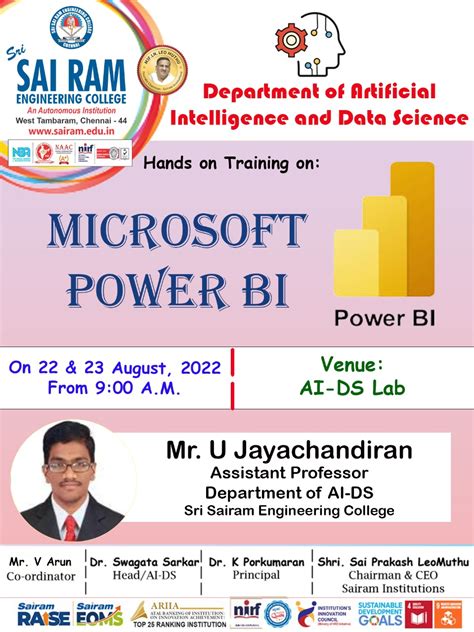 HANDS ON TRAINING ON MICROSOFT POWER BI Artificial Intelligence And