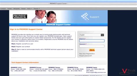 Contacting Technical Support PROMISE VTrak A Class Training Video