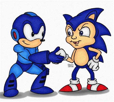 Meganic And Sonman By Jaleczu On Deviantart