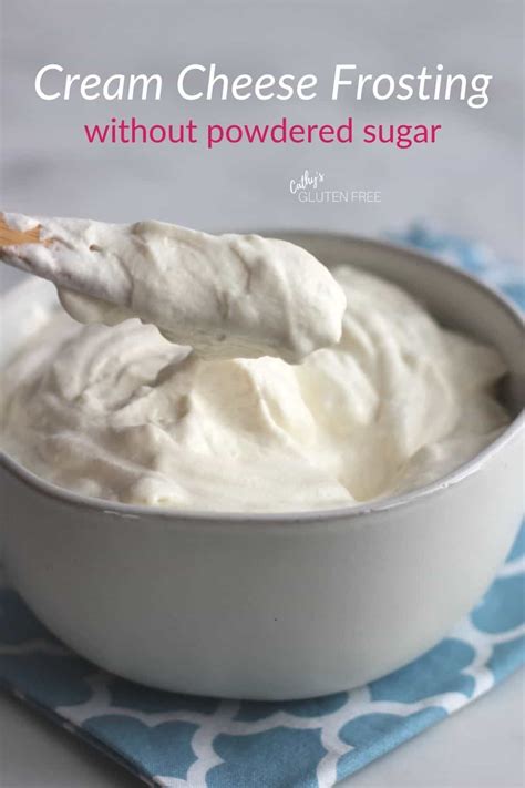 Cream Cheese Frosting Without Butter Cathys Gluten Free Recipe Cream Cheese Frosting