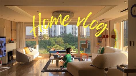 컬러풀한 집에서 집꾸미고 집밥 해먹기 러그 언박싱 집꾸미기 인테리어 플레이팅 랜선집들이 홈투어 룸투어 브이로그 Youtube