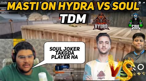 MASTIZONE REACT ON HYDRA VS SOUL 2V2 TDM YouTube