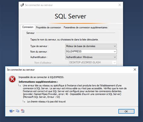 Probl Me Lors De L Installation De Sql Server Par Amine Page