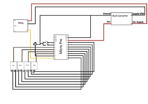 Timed Relay On With Momentary Digital Encoder Push Button Rd Party