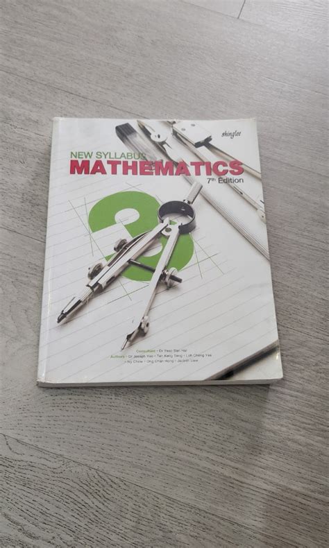 New Syllabus Mathematics Sec 3 Hobbies And Toys Books And Magazines Textbooks On Carousell