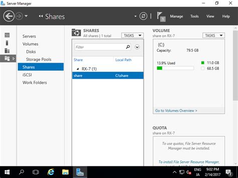 Windows Server File Server Set Sharing Server World