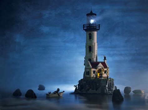 Latest LEGO Ideas Set Is A Lighthouse With A Motorized Light Nerdist