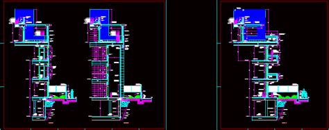 Corte Por Fachada En DWG KB Librería CAD