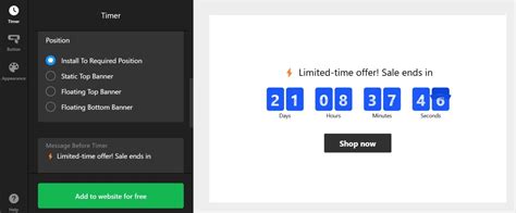 How To Add Countdown Timer Widget To Shopify Website For Free