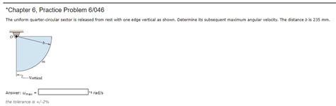 Solved Chapter 6 Practice Problem 6 046 The Uniform Chegg