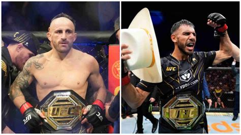 Alexander Volkanovski Vs Yair Rodriguez Featherweight Unification In The Works For UFC In July