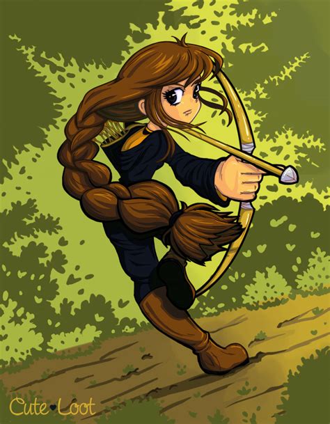 Katniss Hunger Games By Cute Loot On Deviantart