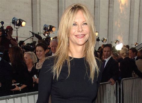 Meg Ryan S Tapered And Texturized Long Hair