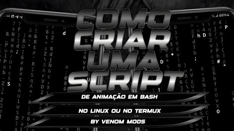🛠️ Como Fazer Um Script Com AnimaÇÃo Em Bash Usando O Cmatrix No Termux Ou Linux 🛠️ Youtube