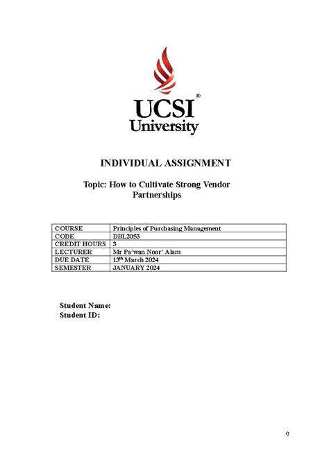 Purchasing 2 Assignment Individual Assignment 2 Reasons To