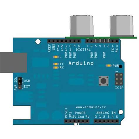hc sr04 ultrasonic sensor robotshop