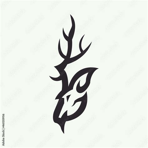 Hircine Symbol From The Elder Scrolls Vector Illustration Stock Vector