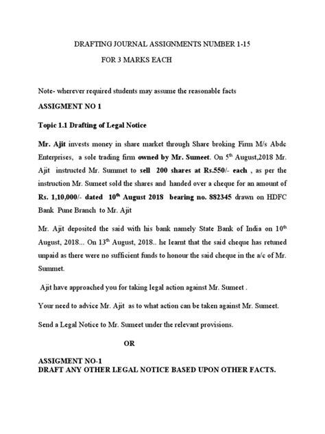 Drafting Internal Assigment 1 15 Pdf