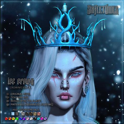 Second Life Marketplace Sfu Ice Crown