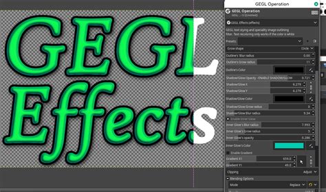 My Third Party Filter Gegl Effects Just Got A Major Update It Now Has A Better Bevel Effect And