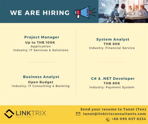 Tanat Thongnual On Linkedin Recruiting Hiring Itcareers Techjobs