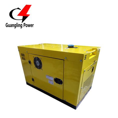 Noisy Silent 50hz Faw 12kva Single Phase Sound Proof Diesel Generator