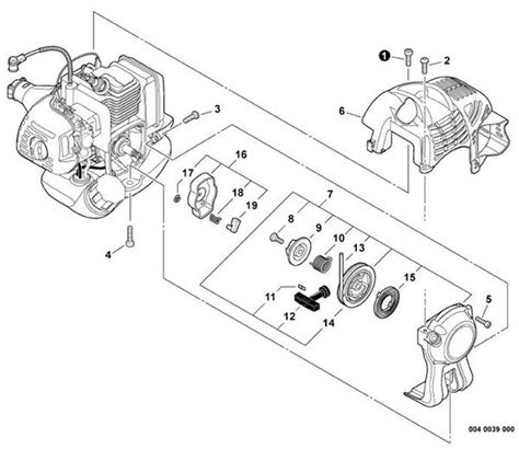 Echo Srm 225 Head Diagram