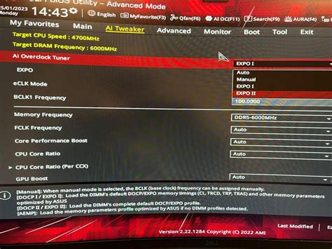 Expo I Vs Expo Ii Asus X670e E Rog Strix R Amd