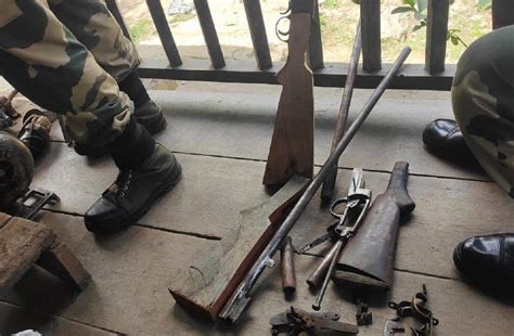 Major Illegal Arms Manufacturing Unit Busted In Manipur