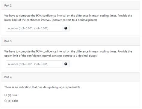 We Have To Compute The 90 Confidence Interval On The